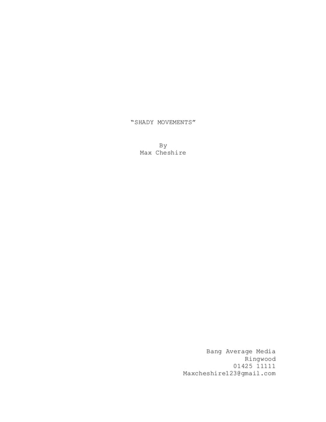 FINISHED SCRIPT | DOCX