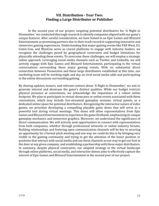 Game Release strategy..................n | DOCX