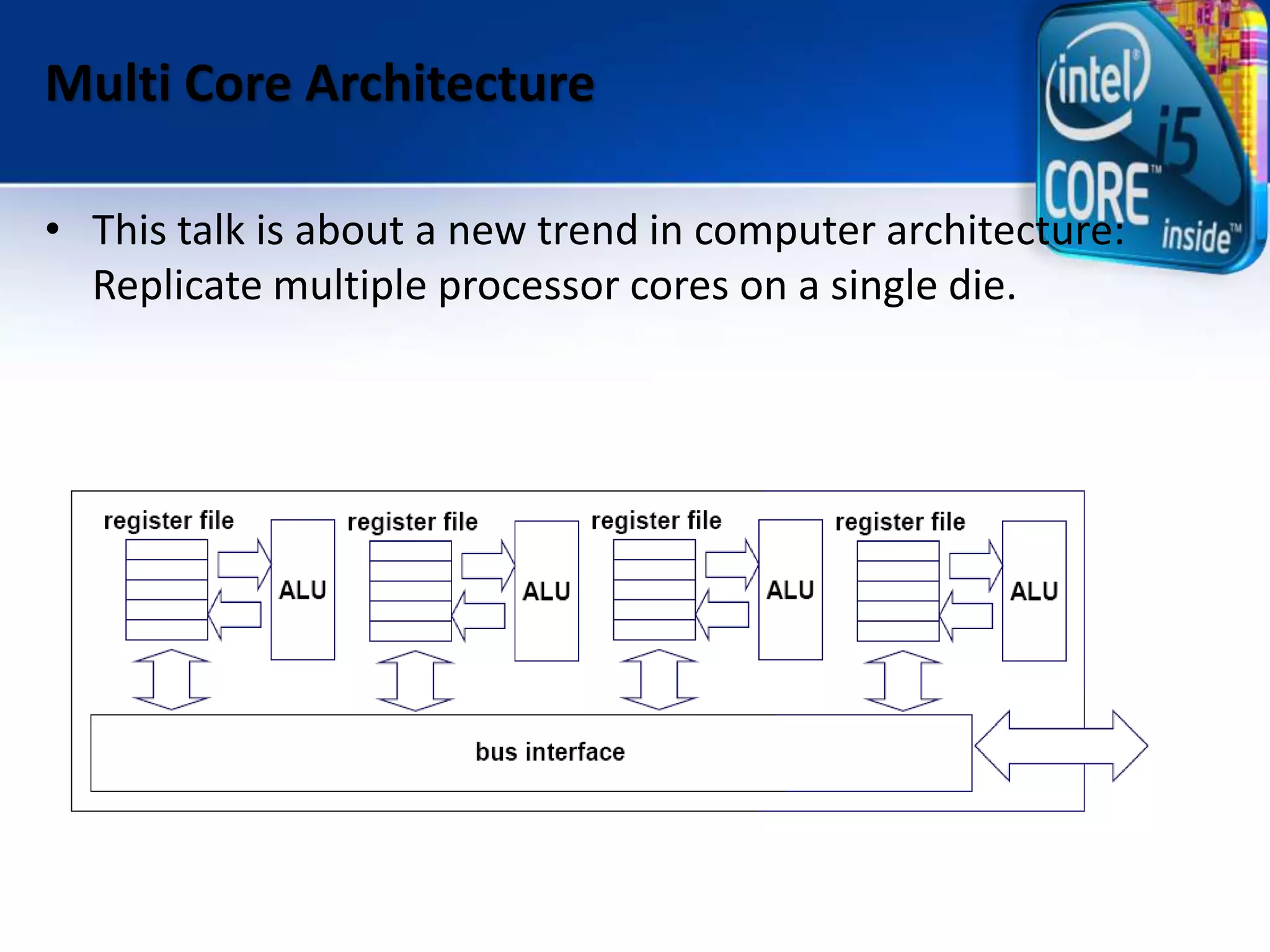 Final draft intel core i5 processors architecture | PPTX