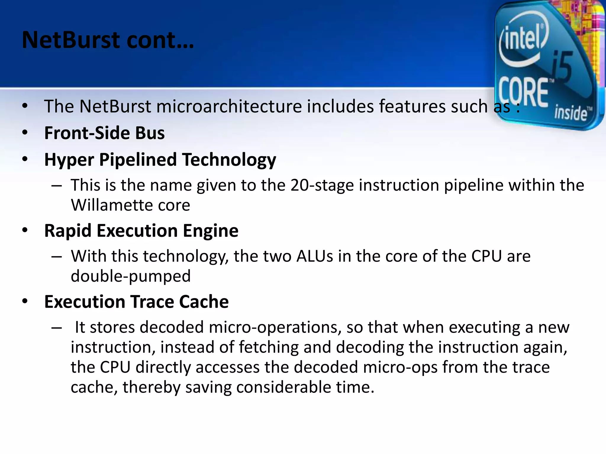 Final draft intel core i5 processors architecture | PPTX