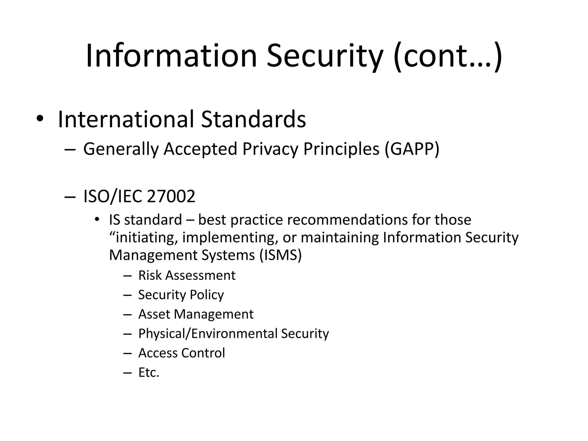Presentation on Information Privacy | PPTX
