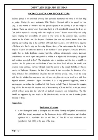 Final draft adr sumit | PDF