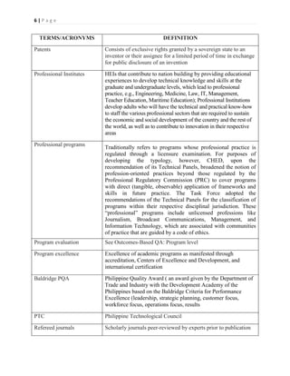 Final draft ched irr for cmo ver 8 oct | PDF