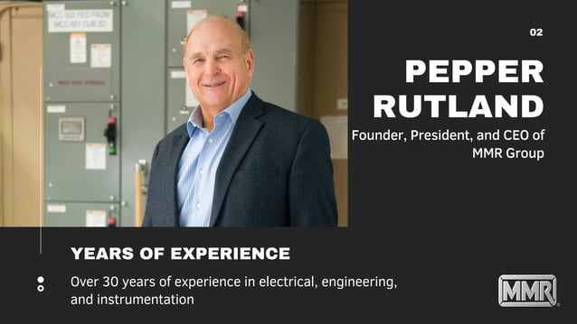 Pepper Rutland and MMR Group Presentation | PPT