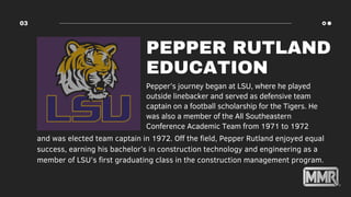 Pepper Rutland and MMR Group Presentation | PPT