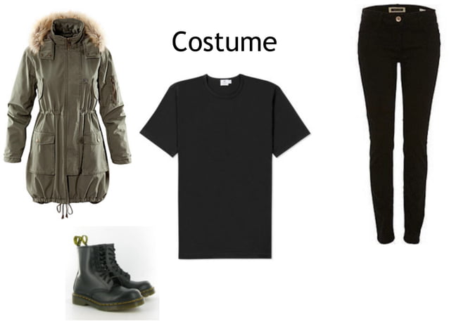 Final draft location, costume, actors and props | PPT