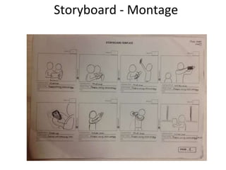 Final draft planning shotlist and storyboard | PPTX