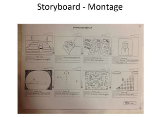 Final draft planning shotlist and storyboard | PPT