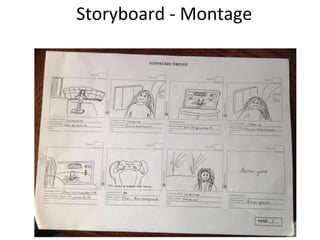 Final draft planning shotlist and storyboard | PPT