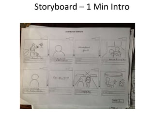 Final draft planning shotlist and storyboard | PPT