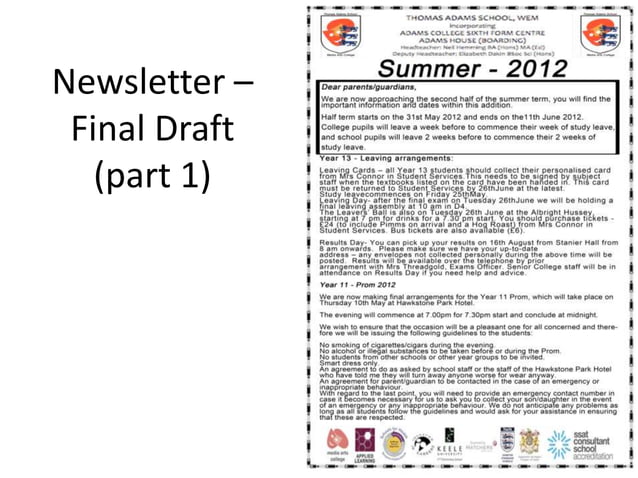 Final draft powerpoint | PPTX