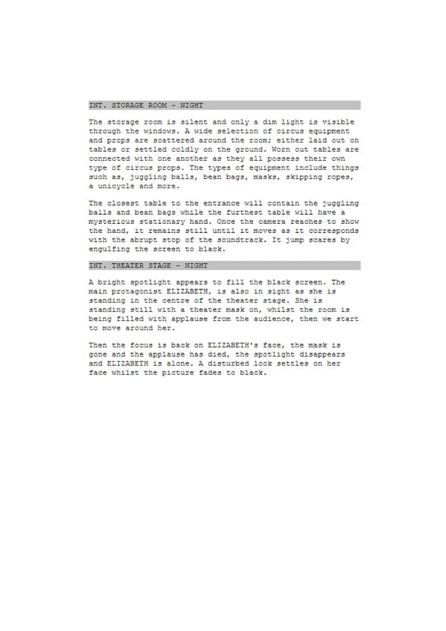 Lazarus - Script Final Draft 2 | DOCX