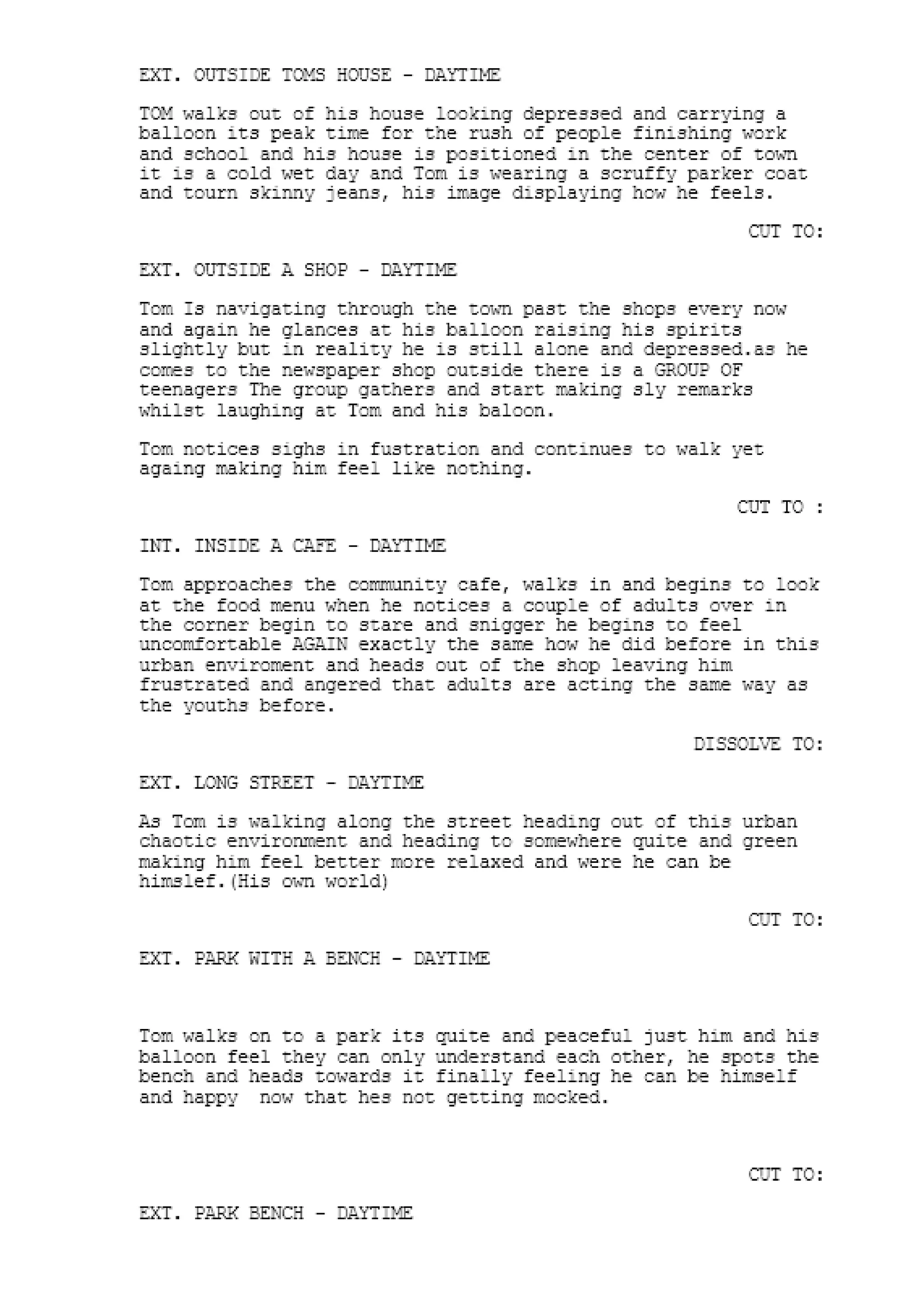 Final draft script a long day by nick mc cabe | DOCX