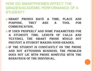 Final draft (smart phones) | PPT