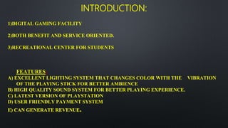AIT Indoor Gaming Center. | PPTX