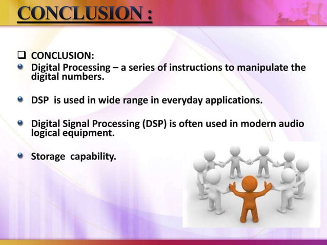 DIGITAL SIGNAL PROCESSING | PPTX