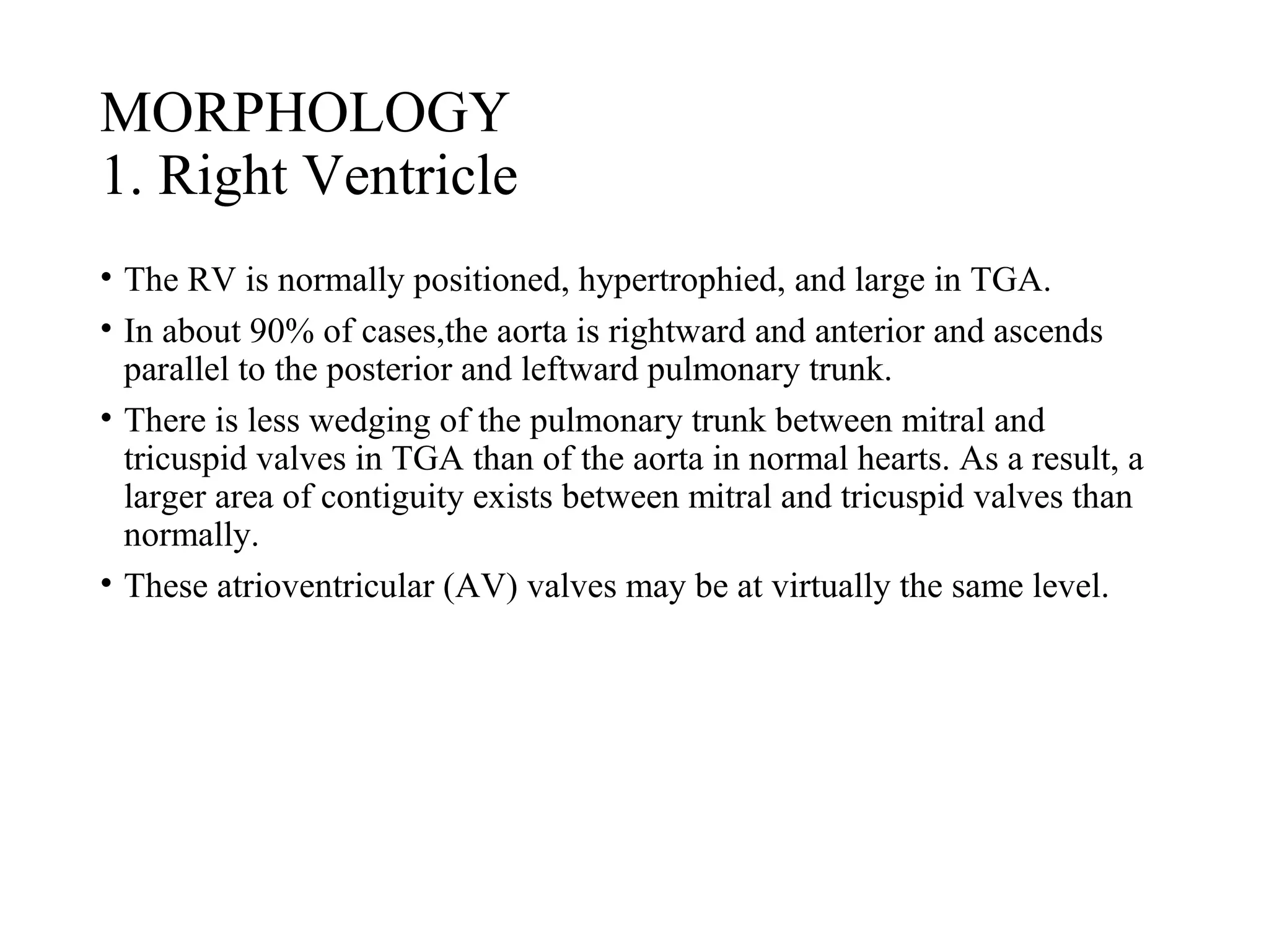 Transposition of Great Arteries | PPT