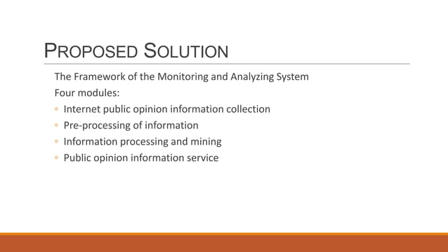Sentiment mining- The Design and Implementation of an Internet Public ...