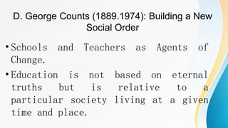 philosophical thoughts on education-ppt.pptx