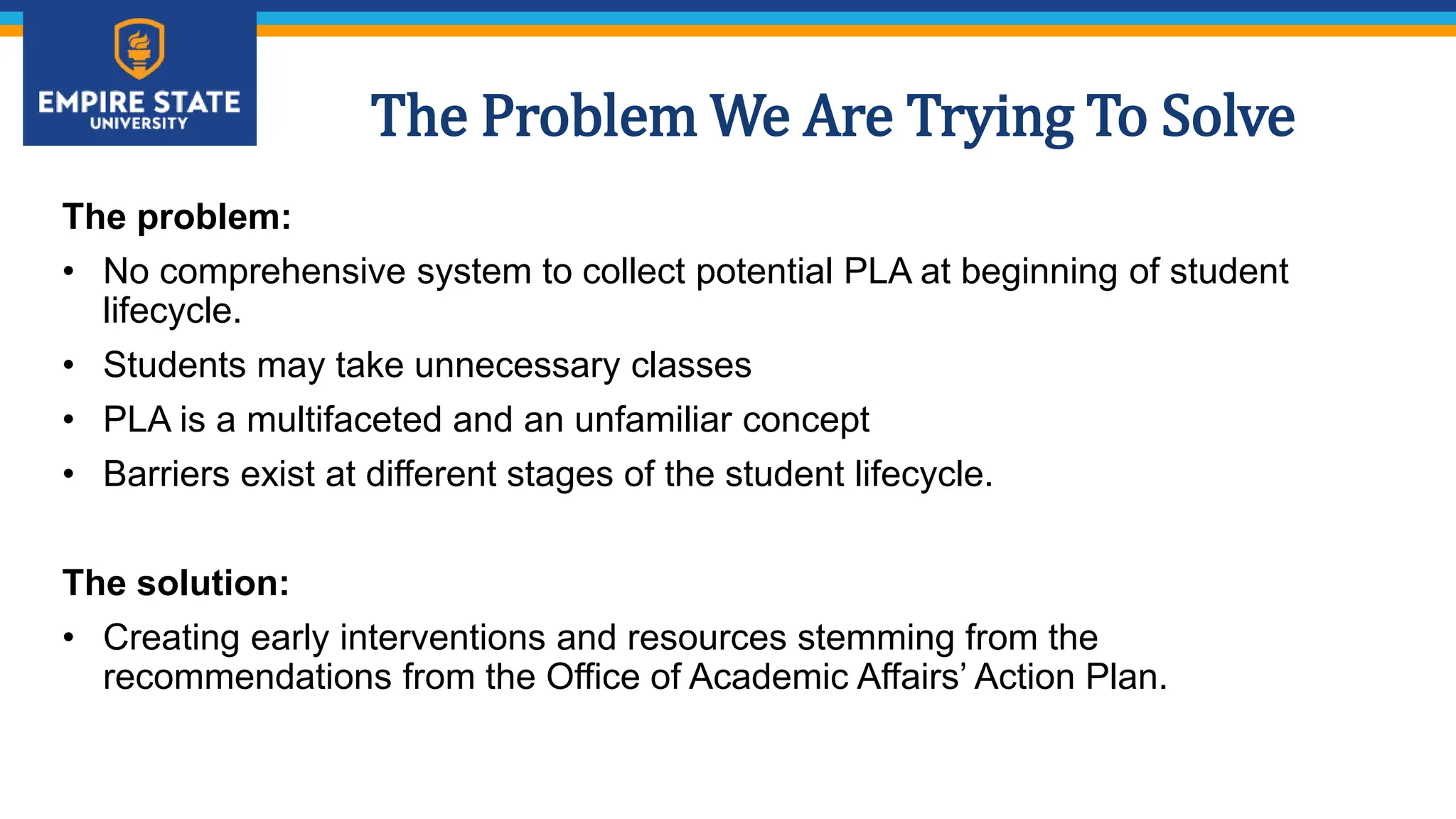 Final Early Identification for Prior Learning Assessment (IITG Panel ...