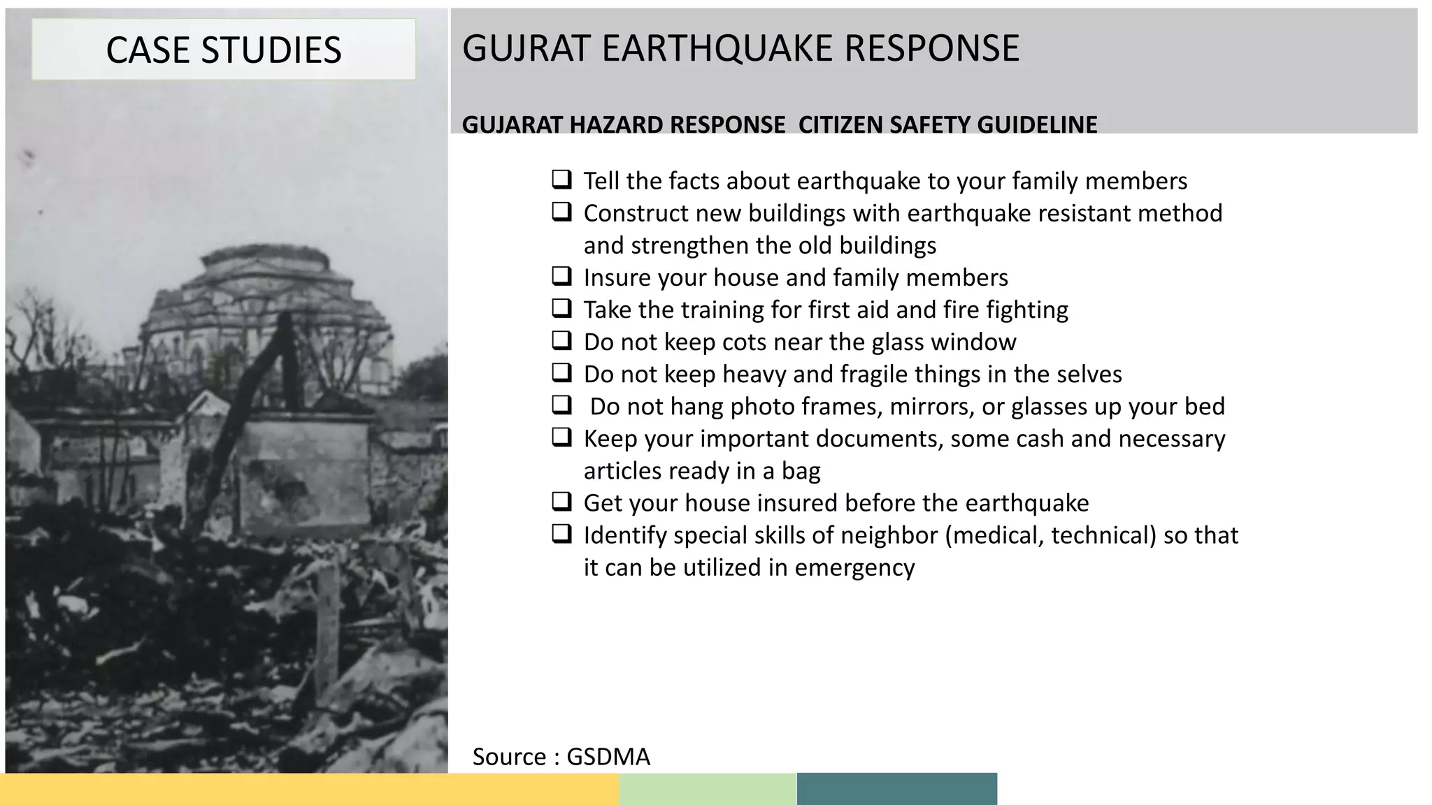 Final earthquake emergency response | PPSX