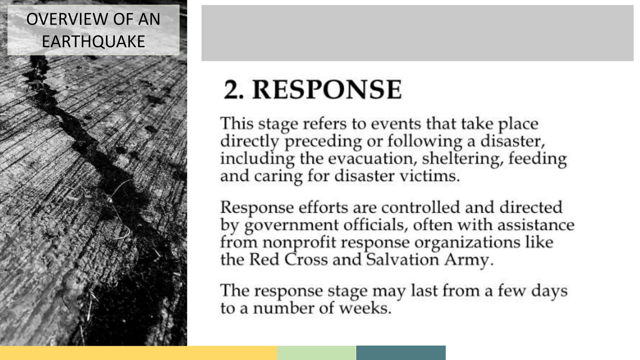Final earthquake emergency response | PPSX