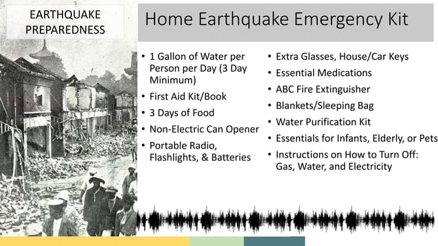Final earthquake emergency response | PPSX | First Aid | Injuries