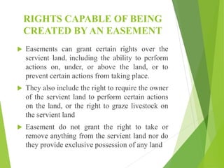 FINAL easements.Easements presentation in conveyancing Law Kenya | PPTX