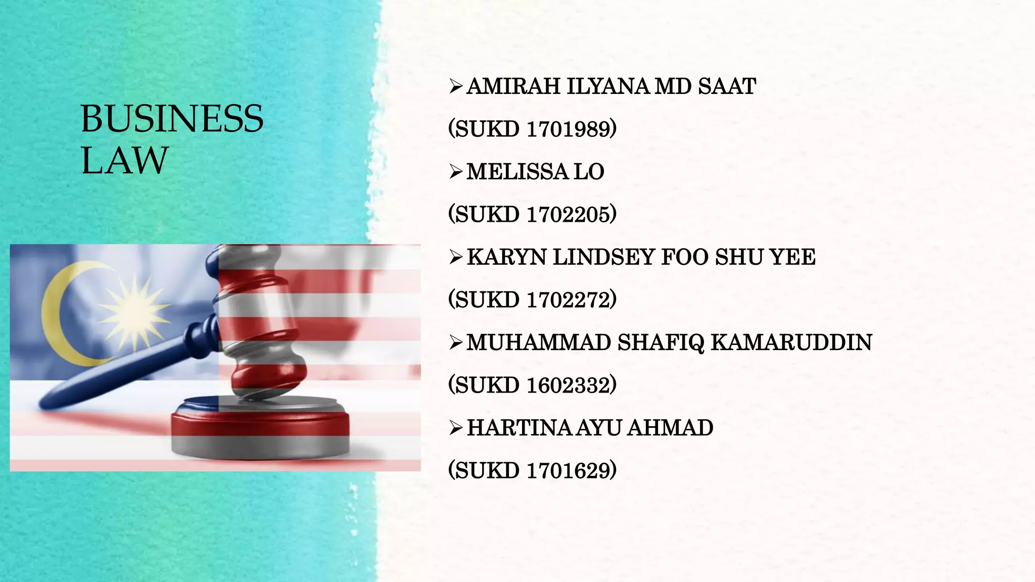 CONTRACT ACTS 1950 BUSINESS LAW | PPTX | Legal Services Industry | Industries