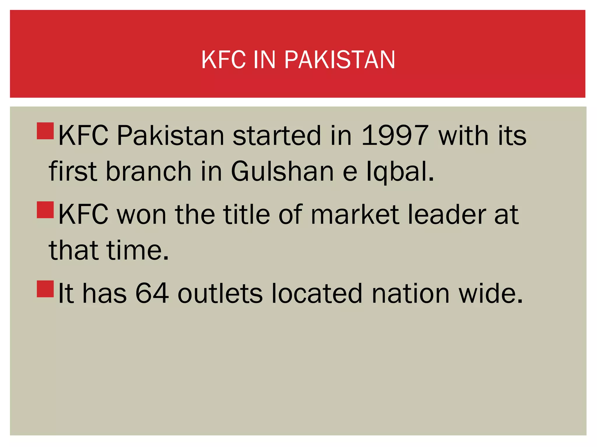 Final eb ch p supply chain management of kfc | PPT