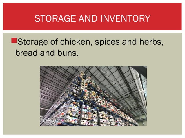 Final eb ch p supply chain management of kfc | PPT | Logistics | Business