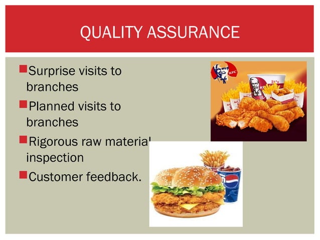 Final eb ch p supply chain management of kfc | PPT | Logistics | Business