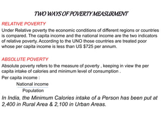 POVERTY , INEQUAITY & UNEMPLOYMENT | PPTX