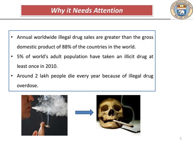 Economy of illicit drugs and its social impact. | PPT