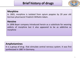 Economy of illicit drugs and its social impact. | PPTX