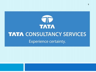 Company Analysis - TCS (Tata Consultancy Services) | PPTX