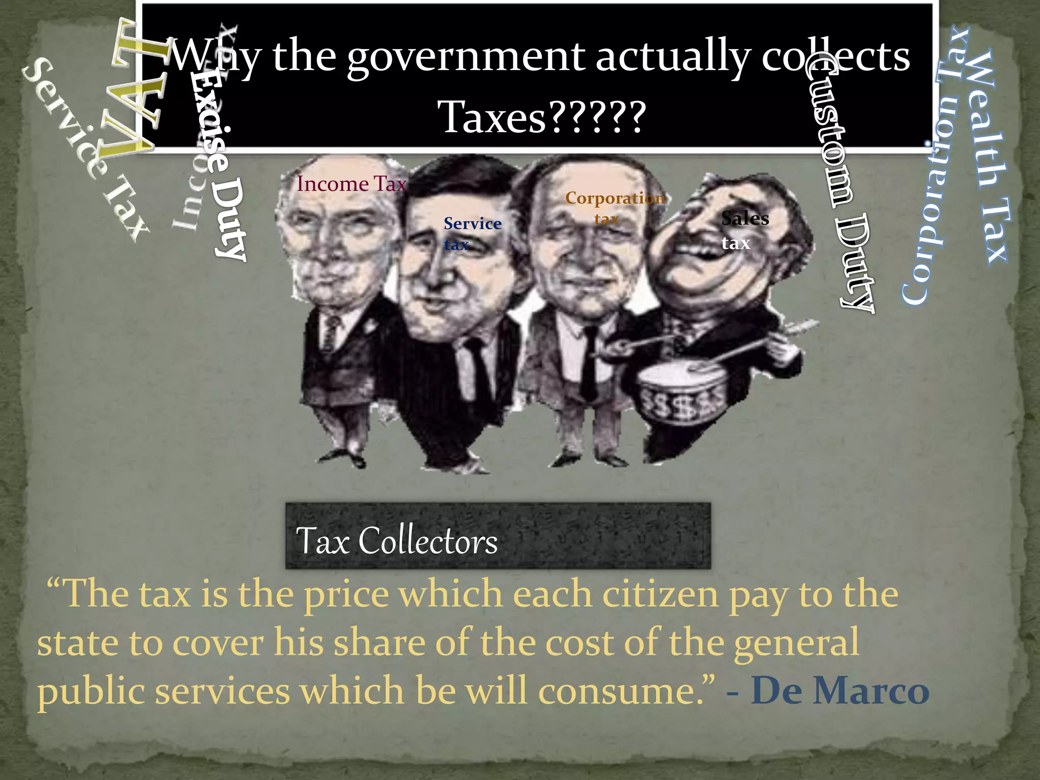 Presentation on Sources Of Revenue For Government | PPTX