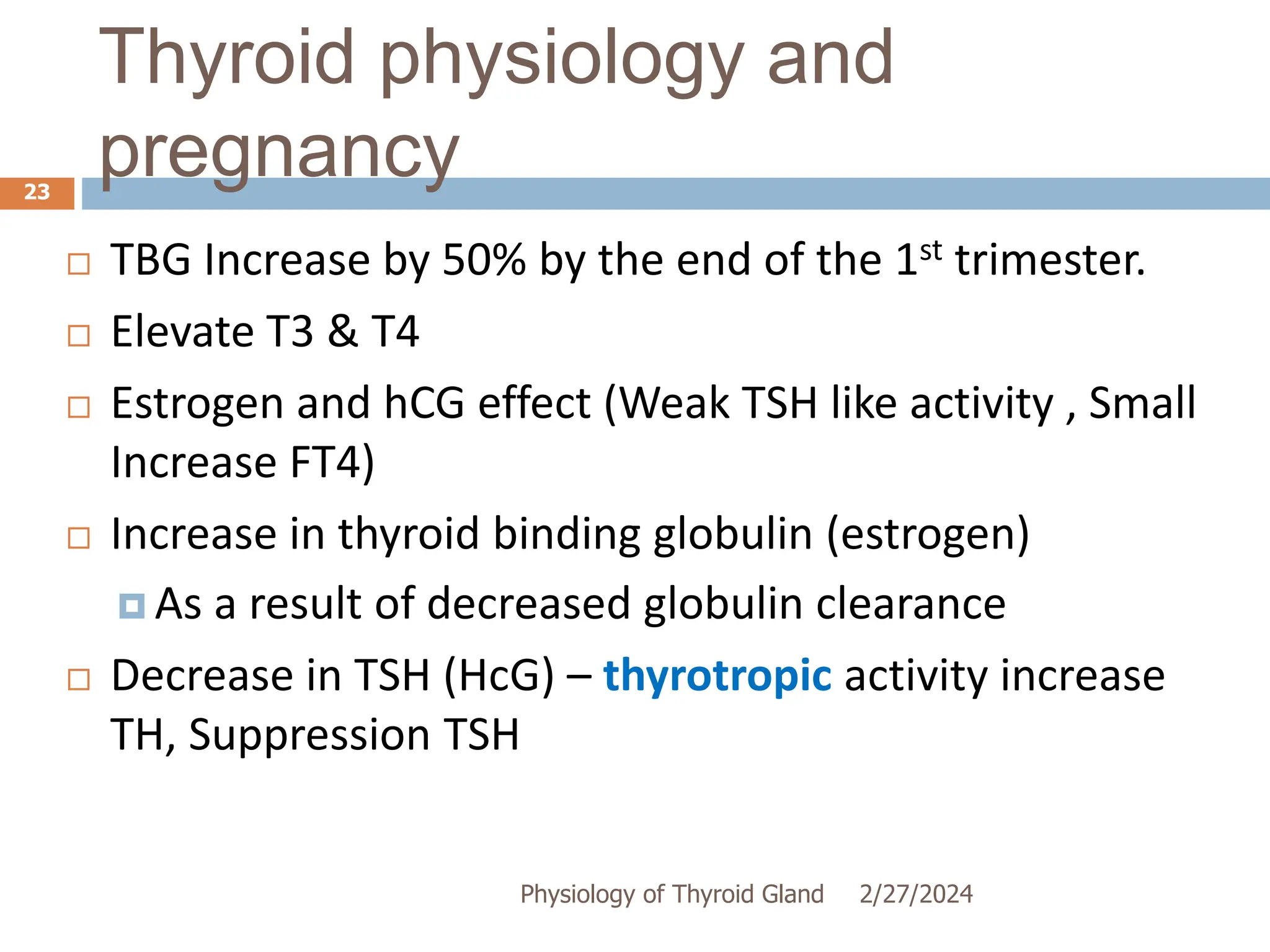 Thyroid Gland physiology Jimma University | PPTX