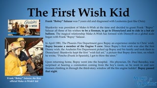 The Make-A-Wish Foundation Presentation (Gregg Aponte & Joe Wynn) | PPT