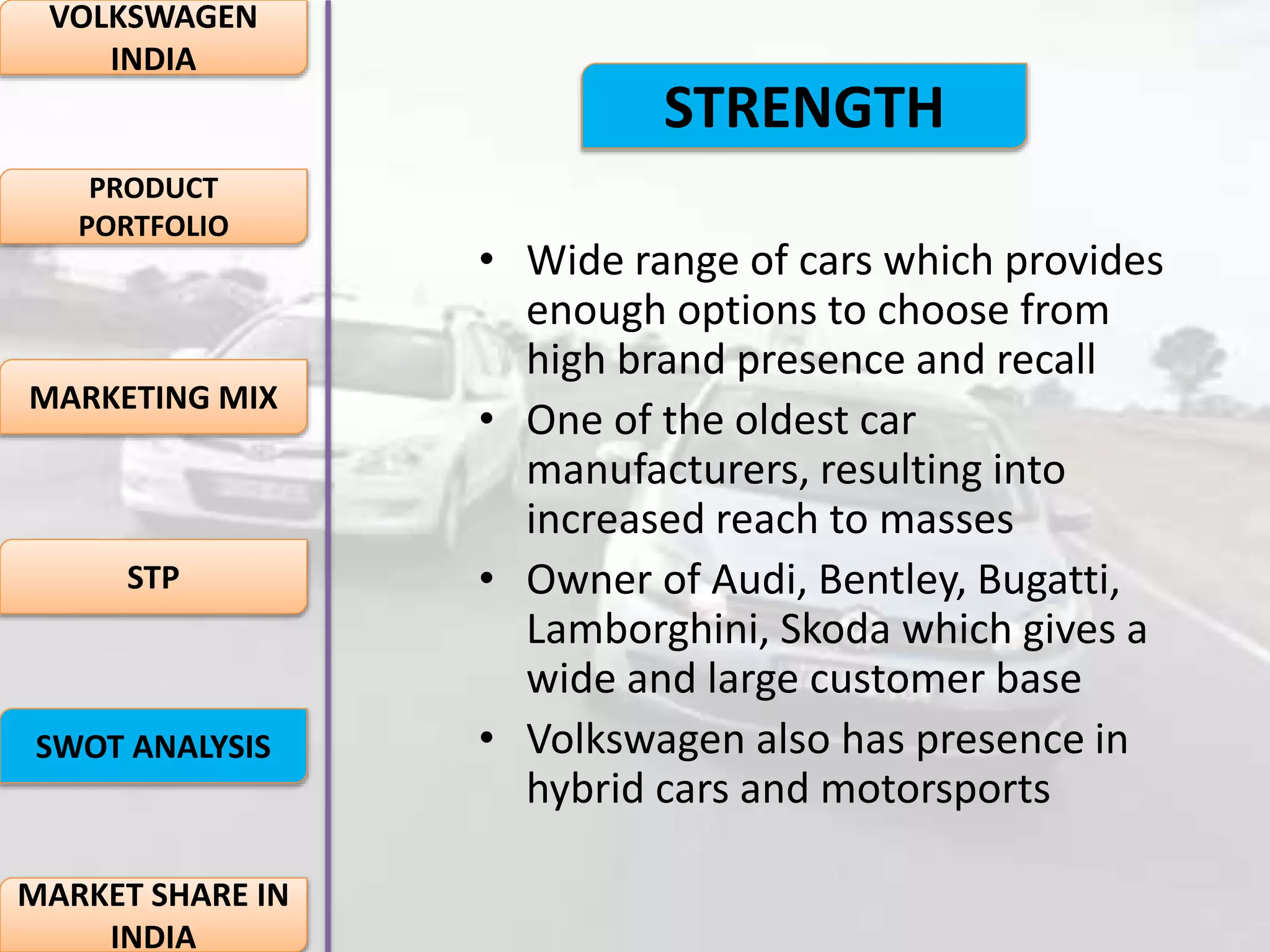Volkswagen India and hyundai motor India ltd | PPTX
