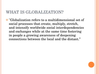 Globalization | PPT