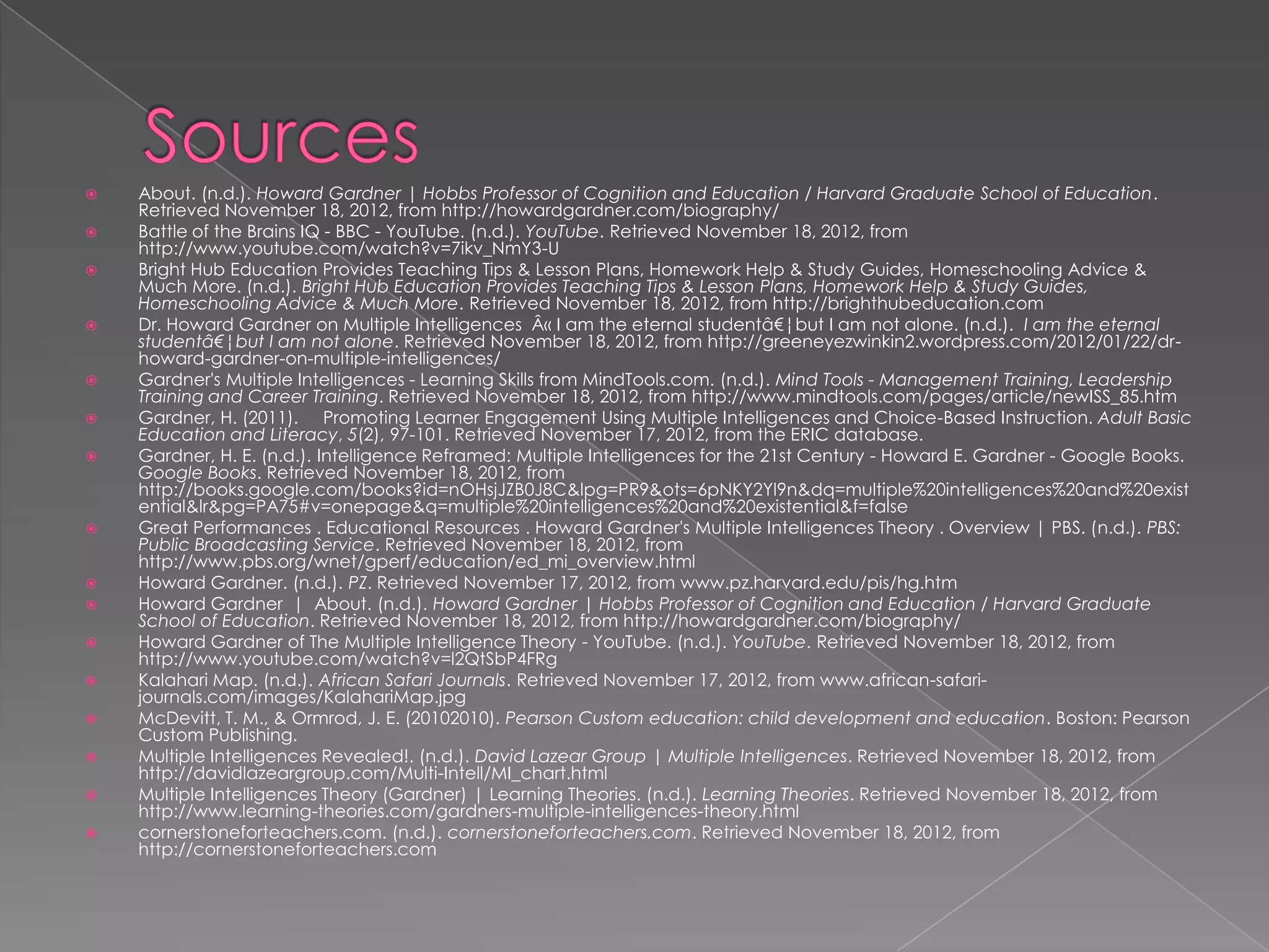 Eme2040-Multiple Intelligences | PPTX