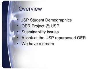 The USP OER | PPT