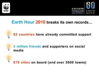 Earth Hour India 2010 - Presentation | PPT