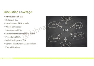 Basic Concept of EIA | PDF