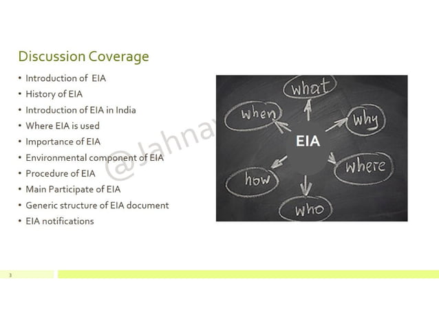 Basic Concept of EIA | PPT