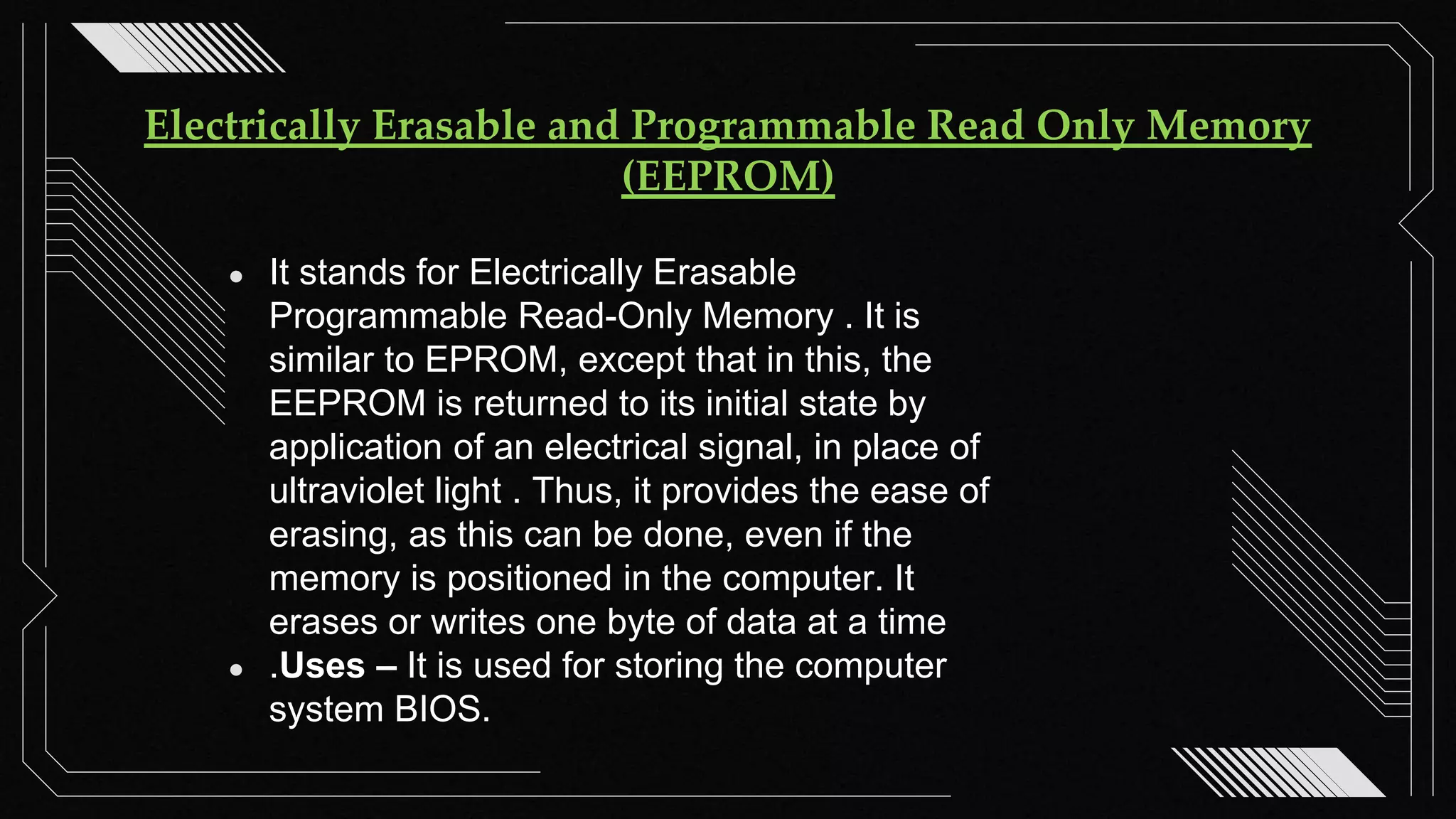 SEMICONDUCTOR MEMORIES(RAM &ROM).pptx