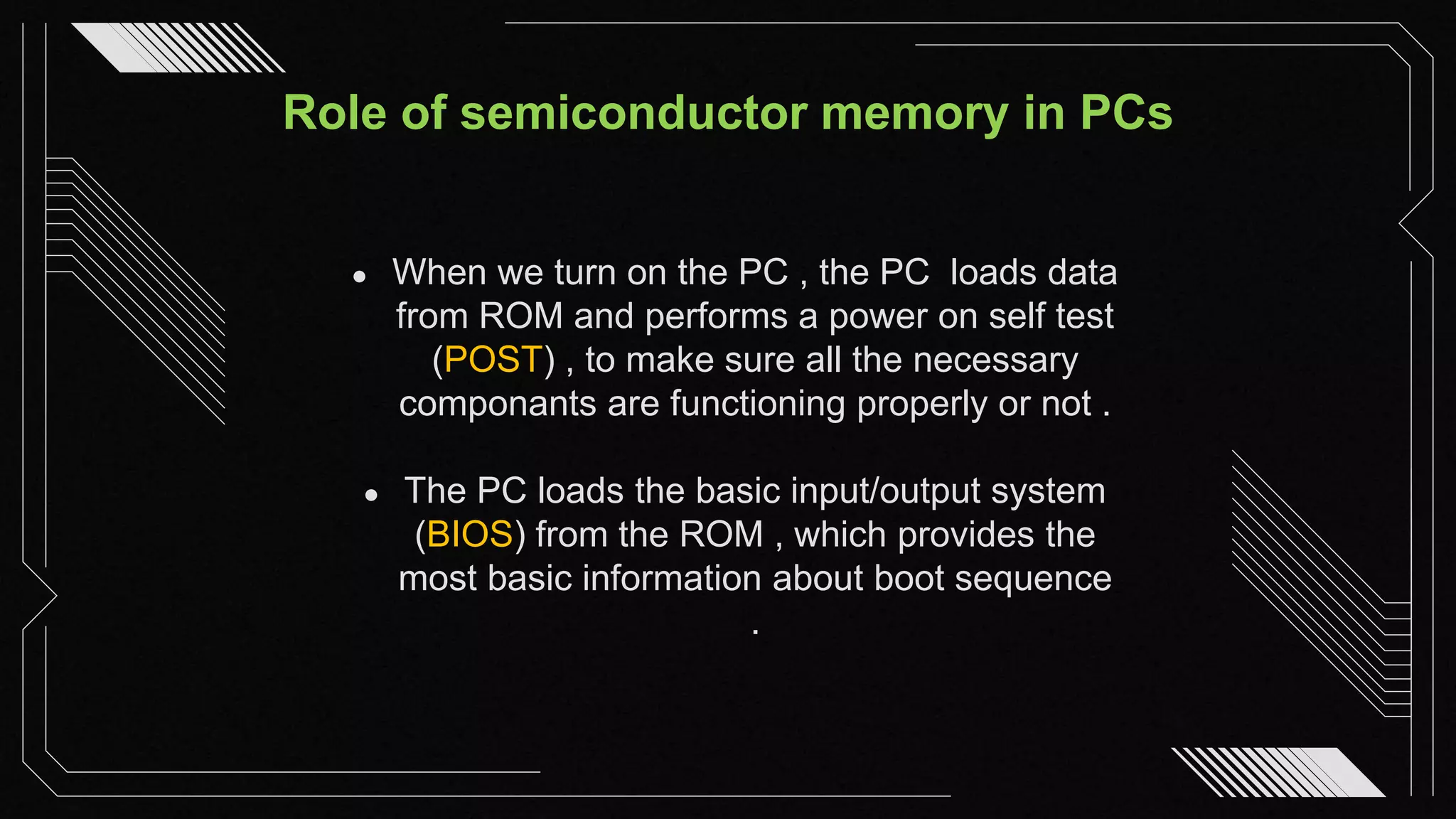 SEMICONDUCTOR MEMORIES(RAM &ROM).pptx