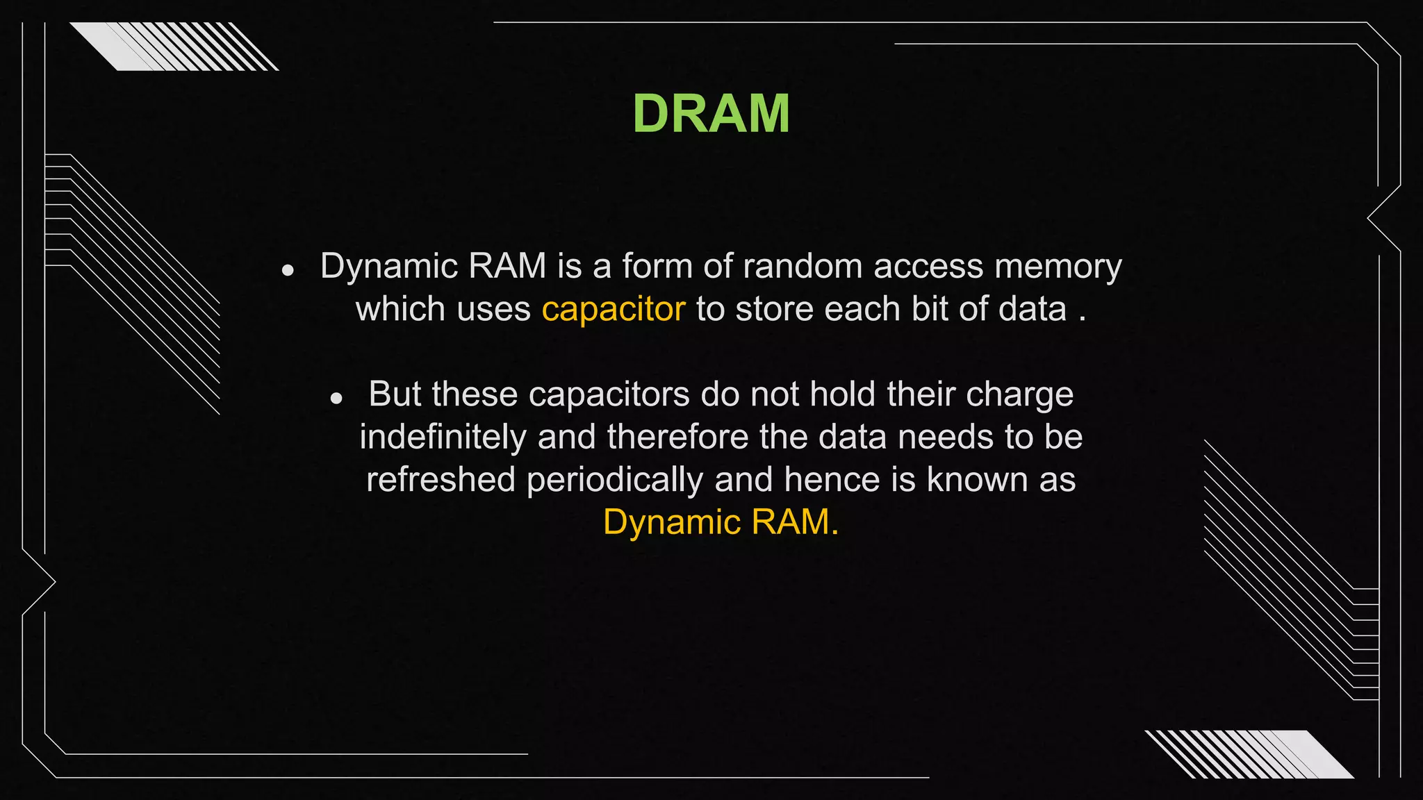 SEMICONDUCTOR MEMORIES(RAM &ROM).pptx