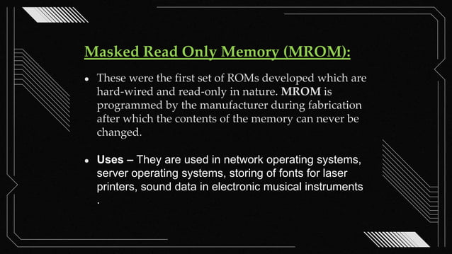 SEMICONDUCTOR MEMORIES(RAM &ROM).pptx
